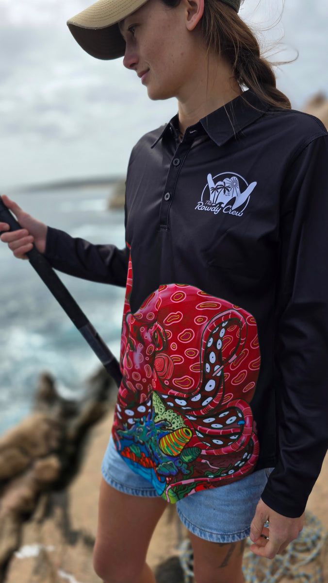 Seascape Fishing Shirt - Womens – The Rowdy Crew